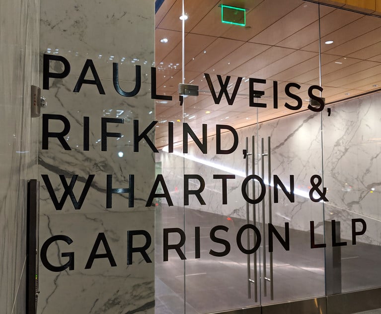 Paul Weiss Lands Veteran Antitrust Partner from Davis Polk | Law.com