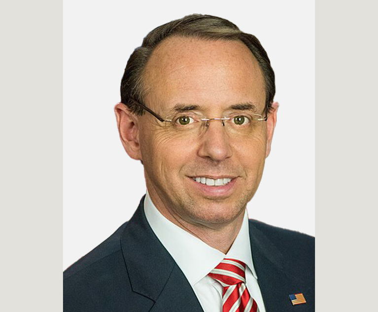 Former Mueller Probe Overseer Rod Rosenstein Leaves King & Spalding for ...