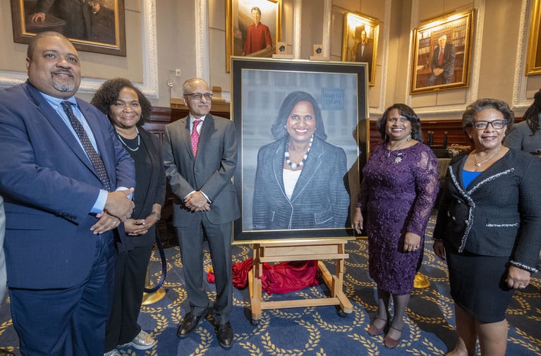 NY City Bar Unveils Portrait of Sheila Boston, the First Woman of Color ...