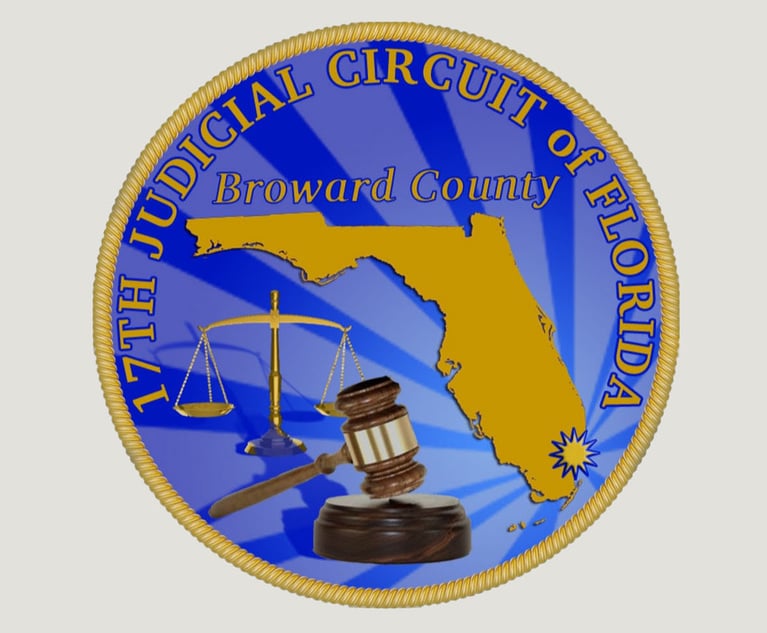 Meet the New Judges in Broward | Law.com