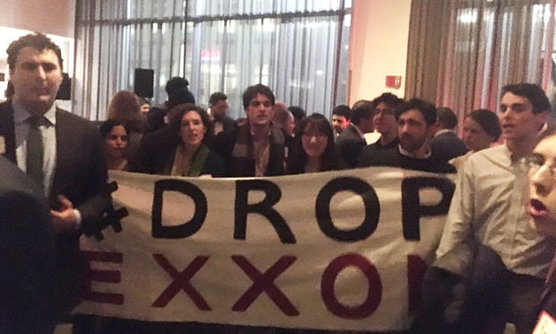 Harvard Law Students Protest Paul Weiss Over Exxon Ties
