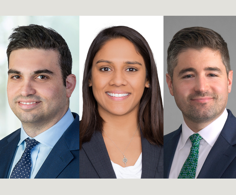 Connecticut Movers: New Counsel, Partners at CT-Based Firms