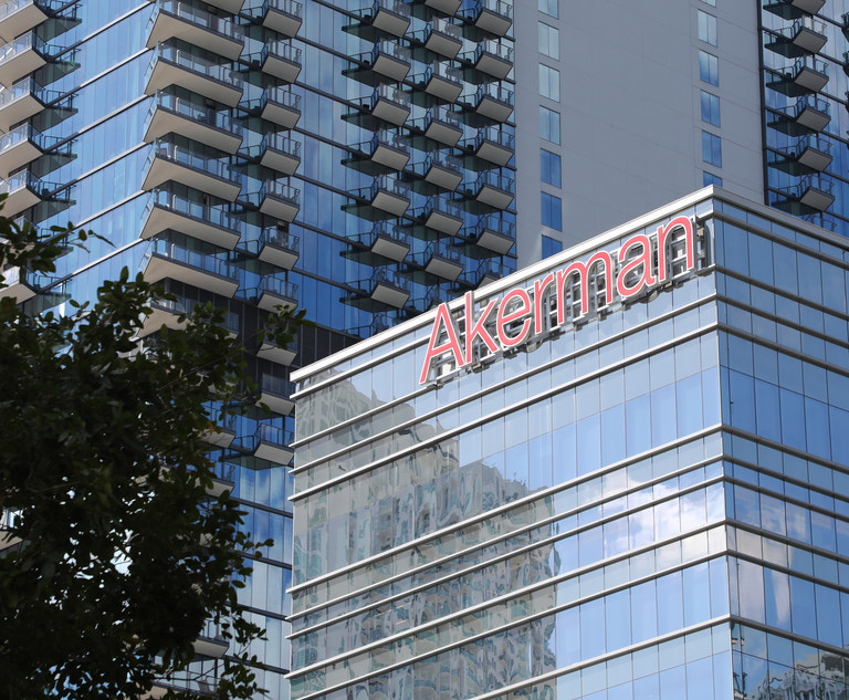 Akerman Plans for Latam, Corporate Growth With Miami Leadership Changes