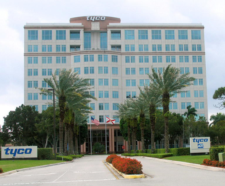 Tyco Agrees to $750M Settlement Over Contaminated Drinking Water | Law.com