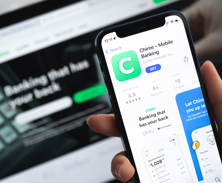 Startup Veteran Joins Fintech Star Chime as Compliance Chief | Law.com