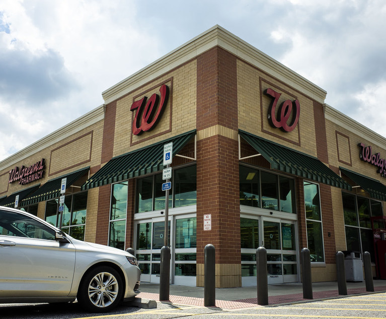 Walgreens Goes Outside Retailing to Hire New Legal Chief | Law.com
