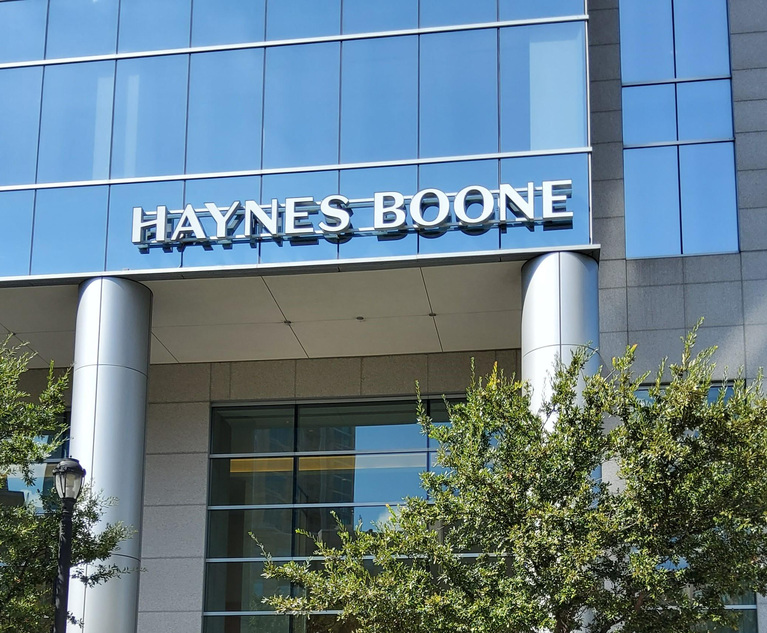 In 'Steady March Forward,' Haynes and Boone Posts Another Record Year ...