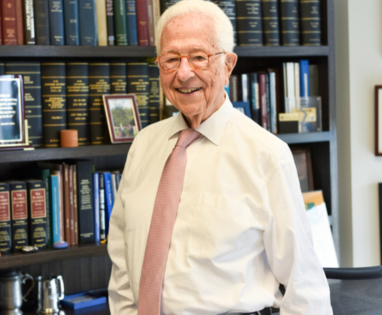 In 70 Years at Weil, Antitrust Partner Millstein Has Seen Legal ...