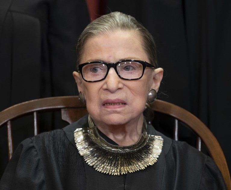 The Marble Palace Blog: How the Late RBG's Collar Tells a Powerful Message
