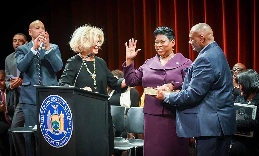 Bronx DA Darcel Clark Sworn In for Second Term