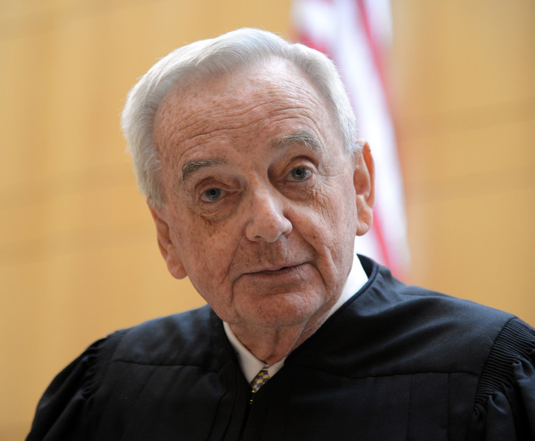 'I'm Going to Miss It': Senior District Judge Raymond Dearie Moves to ...