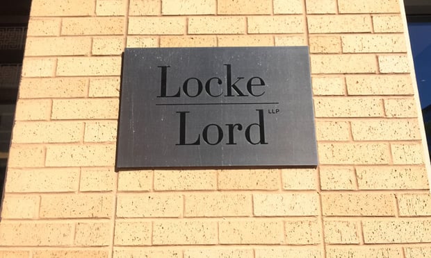 Lawyer Returns to Locke Lord After Leaving Top Job at HUD in DC