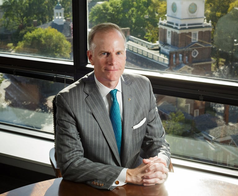 McSwain's Letter to Trump Has Some Duane Morris Partners Seeing Red