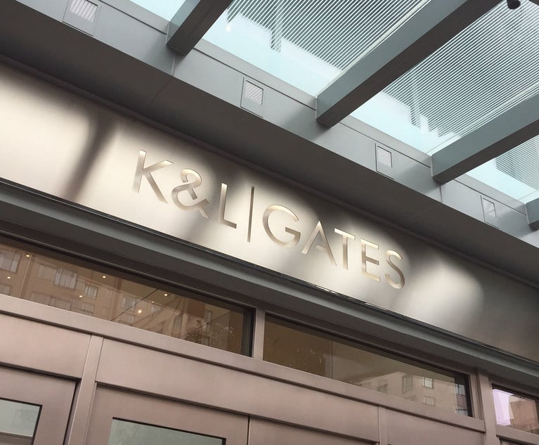 K&L Gates Looks to 'Future of Medicine' With Boston IP Laterals