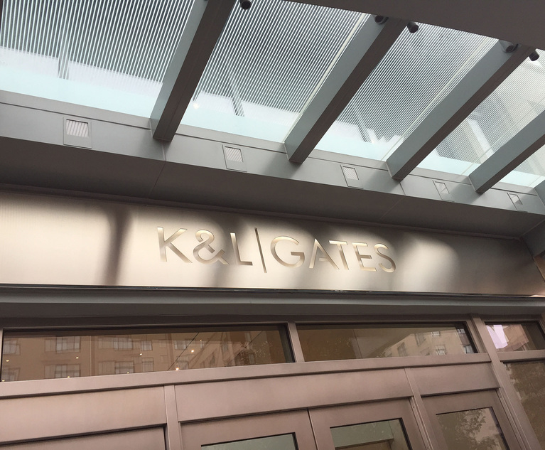 Eighth Ex-Dentons Attorney Joins K&L Gates in Pittsburgh